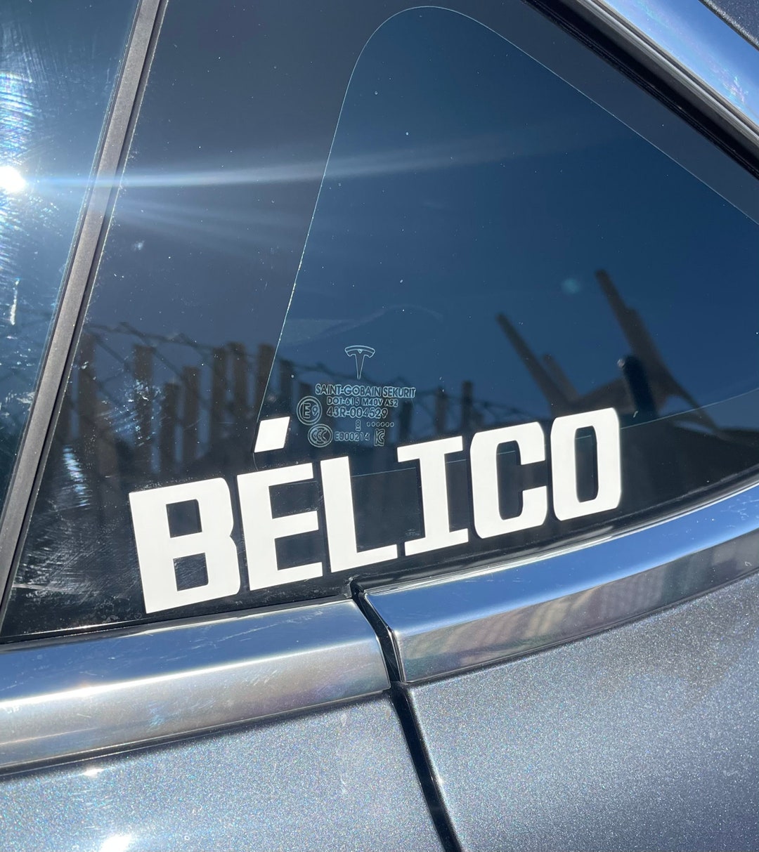 Belico Sticker Decal Car Window Bélico Trokiando Takauche - Etsy
