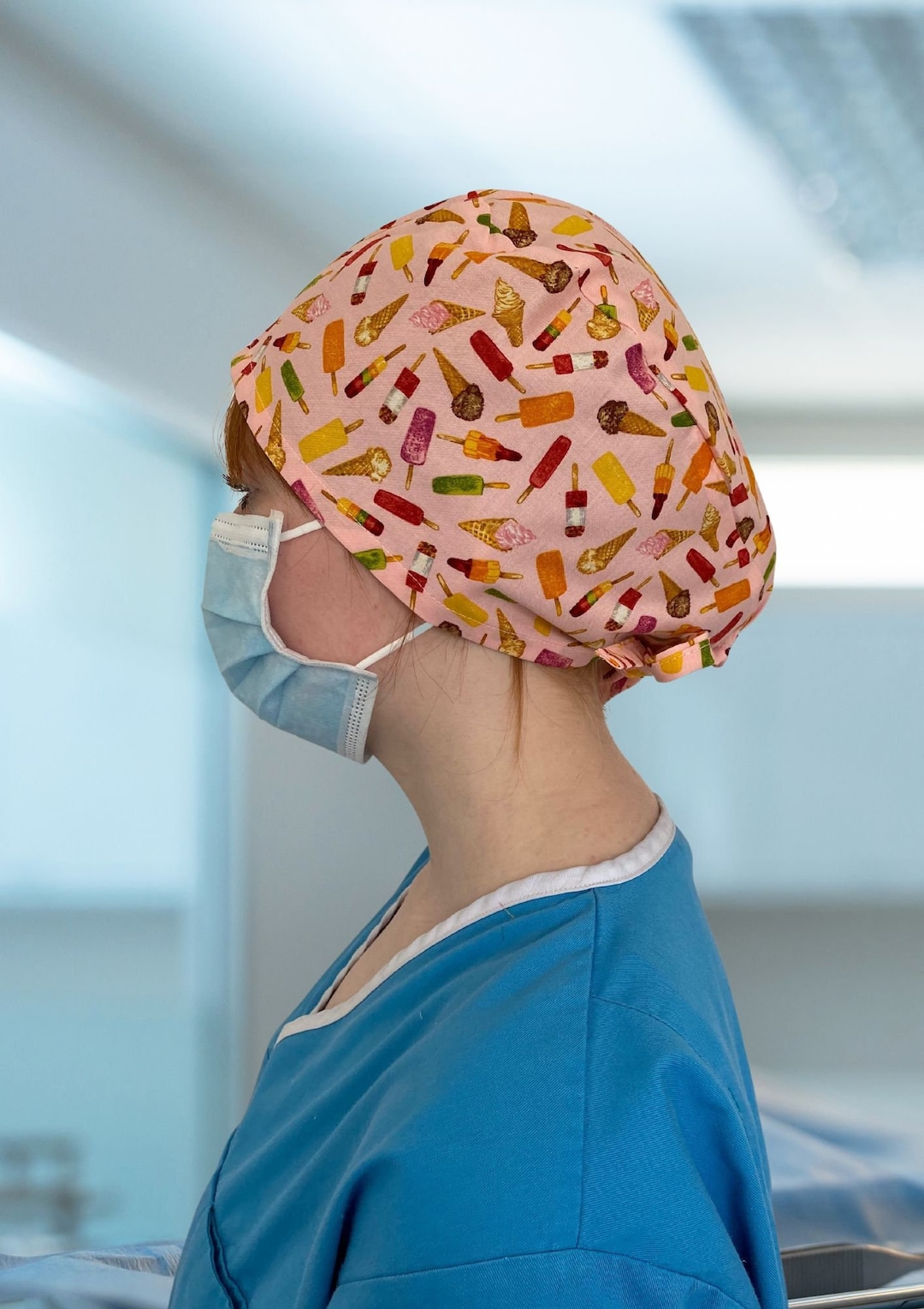 Fun Lollipops Theatre Hats or Scrub Caps for Medical, Doctors, Nurses ...