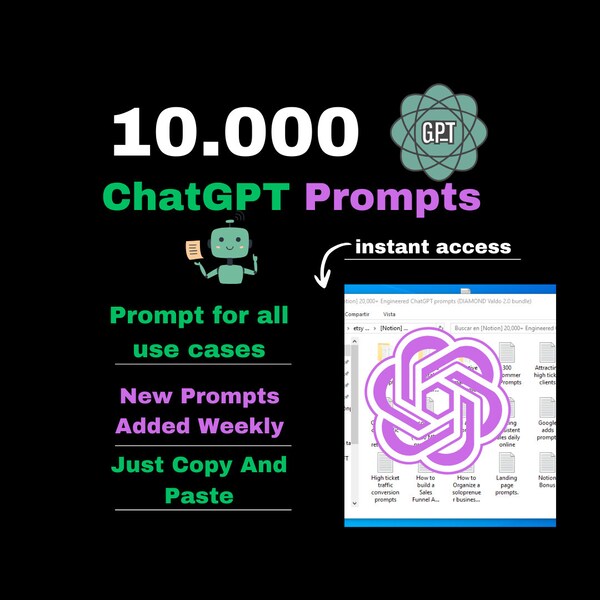 Chatgpt Prompts - Etsy