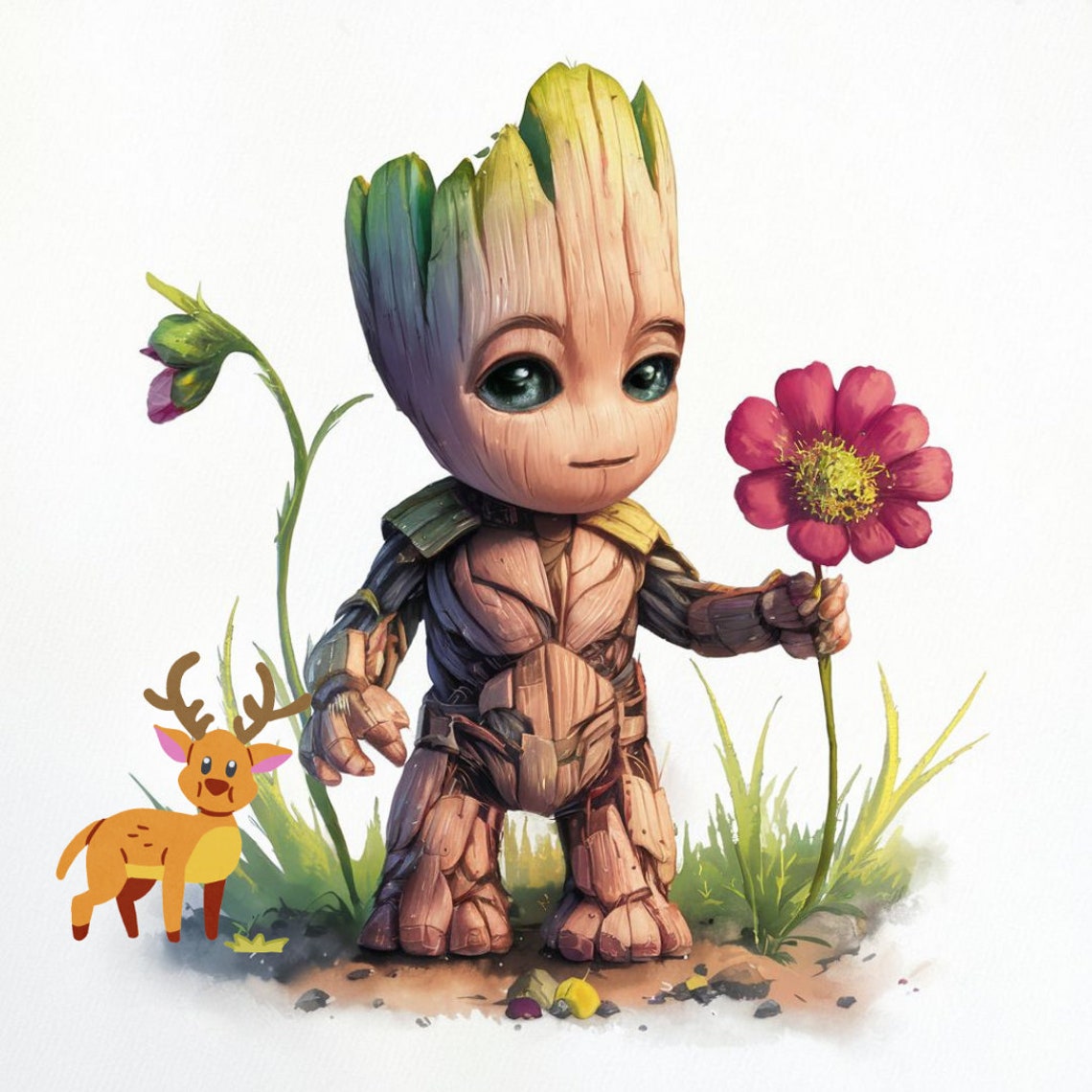 10 Baby Groot Png Digital Images for Printing,png for Cricut, T-shirts ...