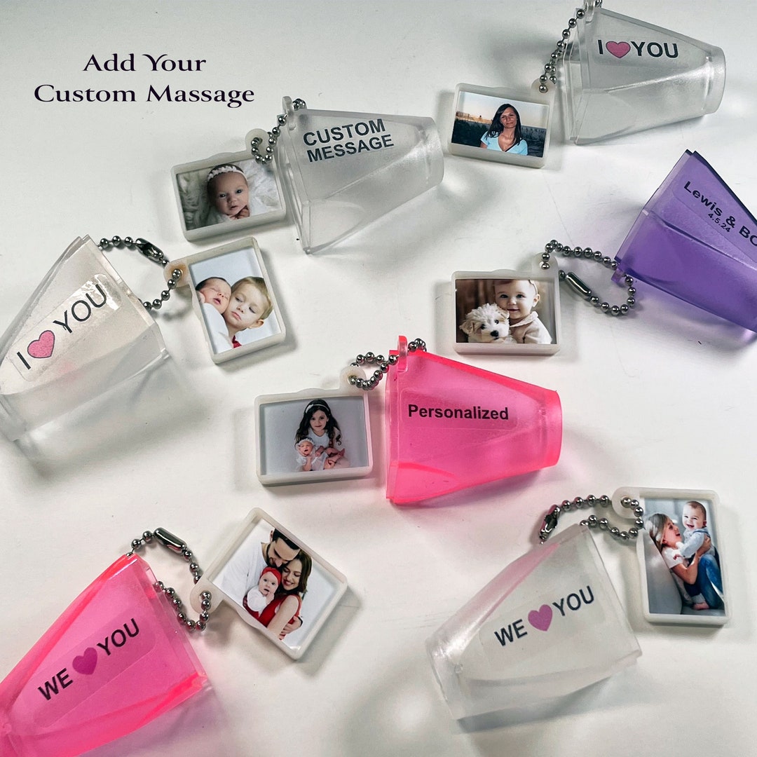 BOGO Buy 1 Get 1 Small Photo Viewer Key Chain, Mini Retro Picture ...