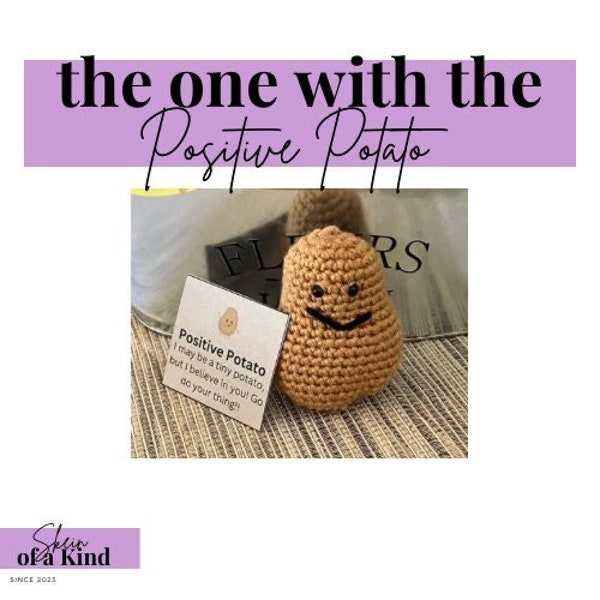 Positive Potato Crochet Amigurumi Pattern - Etsy