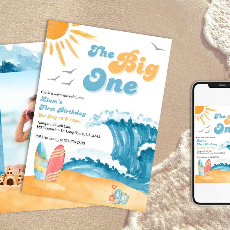 Beach First Birthday - Etsy