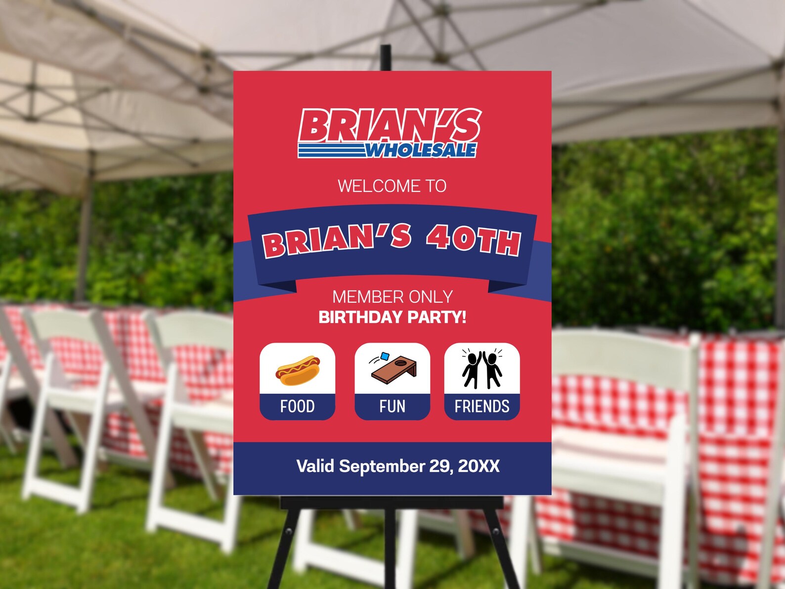 Costco Themed Party Bundle, Costco Invitation, Wholesale Club Birthday ...