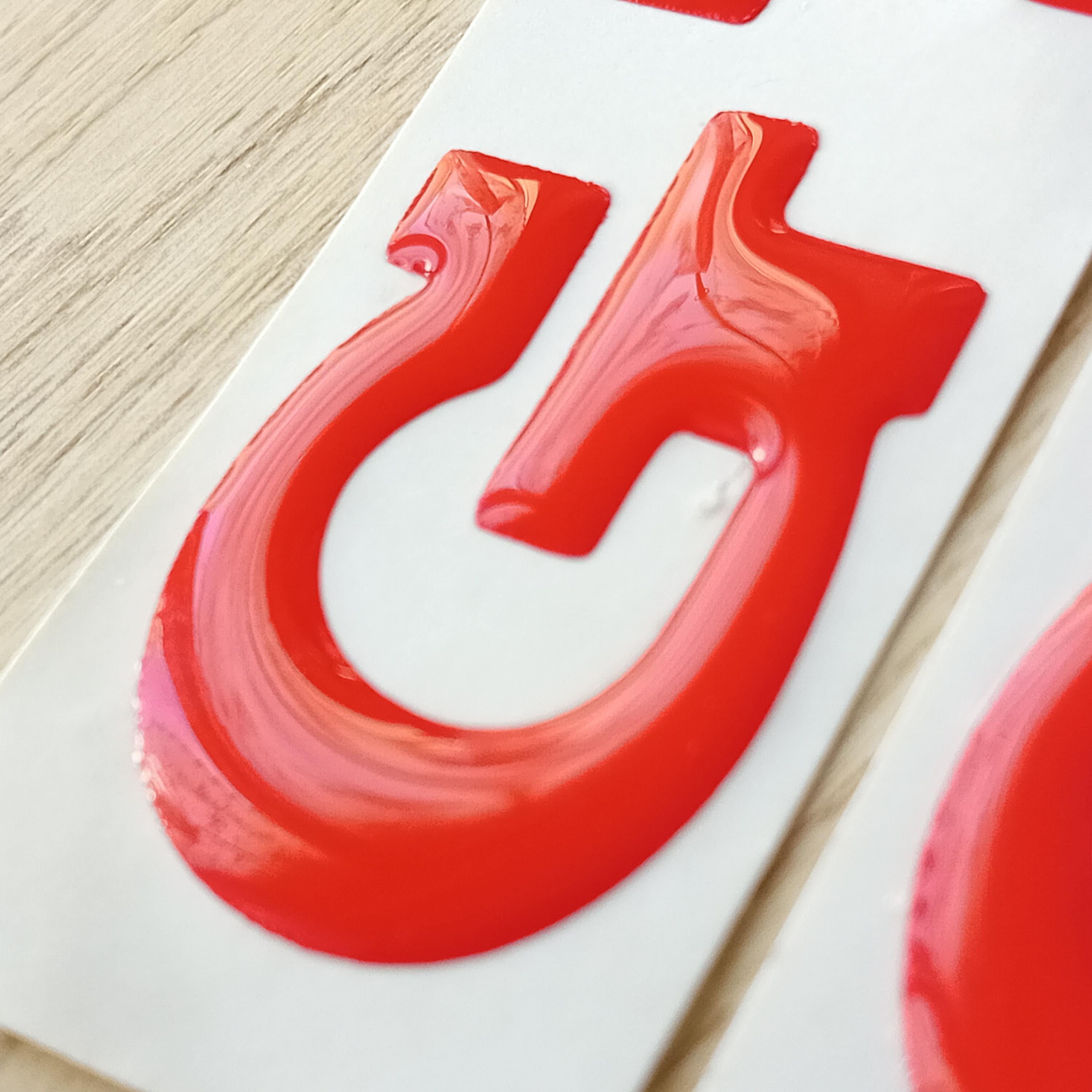 Pair of 3D Resin Stickers GTI Logo Style1 - Etsy