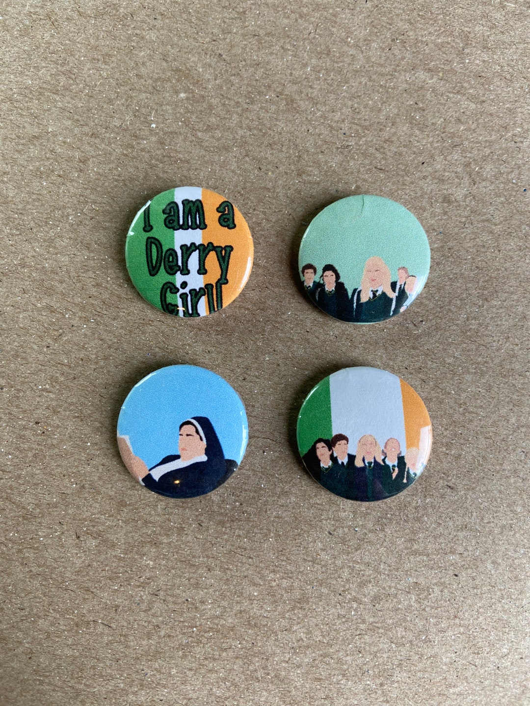 Derry Girls Inspired Badges - Etsy