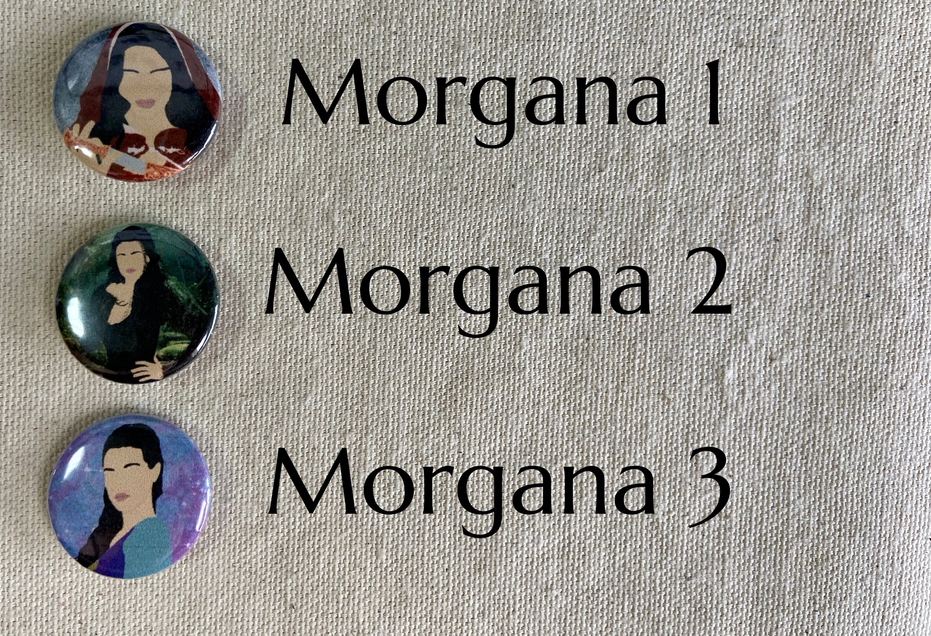 Merlin Inspired Badges Morgana - Etsy