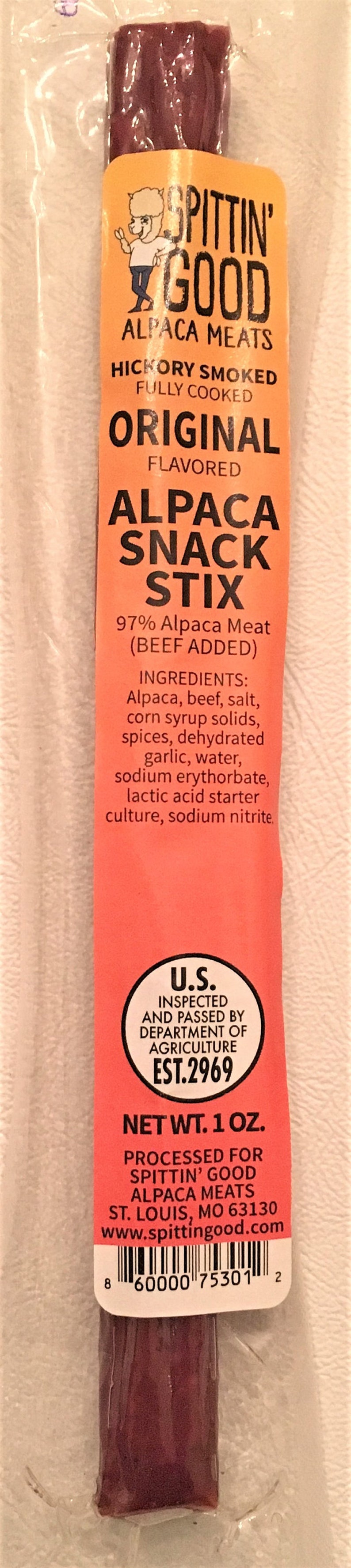 Alpaca Snack Sticks - Original Flavor - Etsy