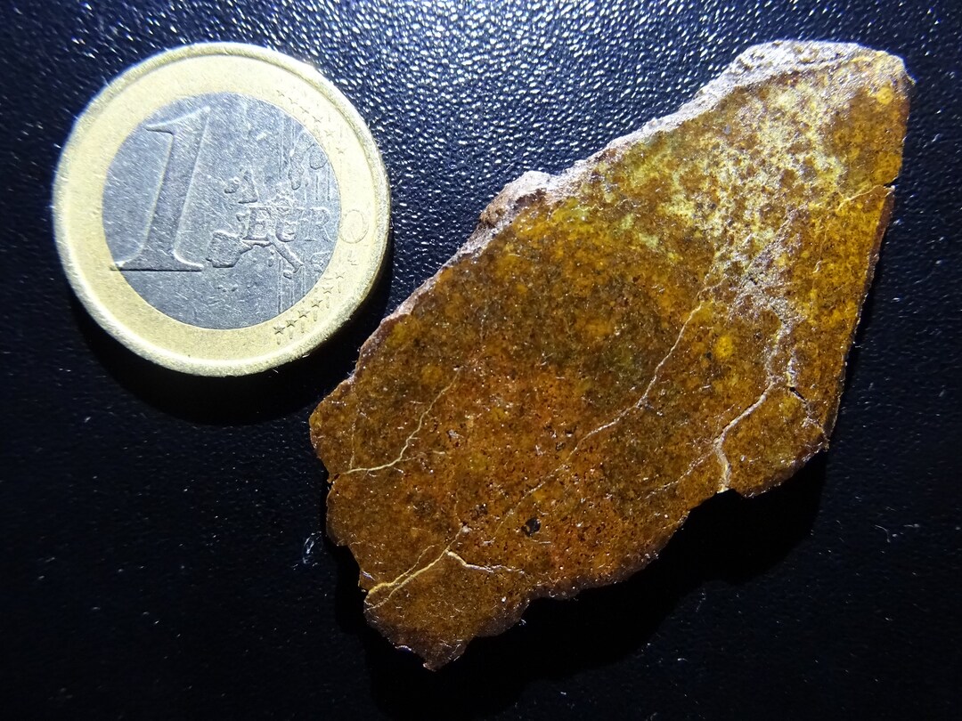 Meteorite Asteroid Slice Chondrite NWA OC-H Jewelry Quality / Free ...