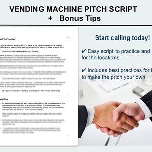 Vending Machine Business Pitch Starter Pack | Marketing Templates ...