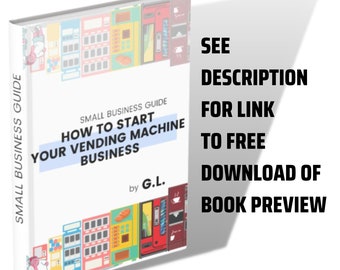 Vending Machine Business Pitch Starter Pack Marketing - Etsy