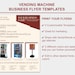Vending Machine Business Proposal Template, EDITABLE in Word - Etsy