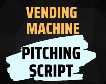 Vending Machine Business Pitch Template | How to Land Your Location ...