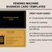Vending Machine Business Proposal Template, EDITABLE in Word - Etsy