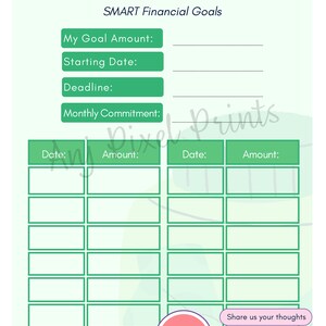 Complete Set of Printable Financial Workbook, Managing Finances ...