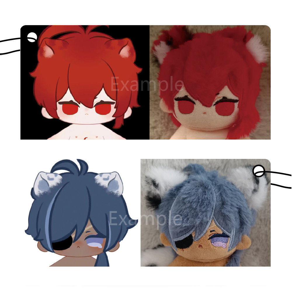 Custom Plush Doll 10cm/15cm/20cm/doll's - Etsy