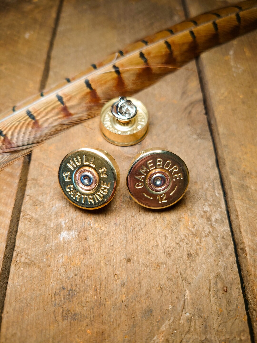 Shotgun Cartridge Pin Badge - Etsy UK