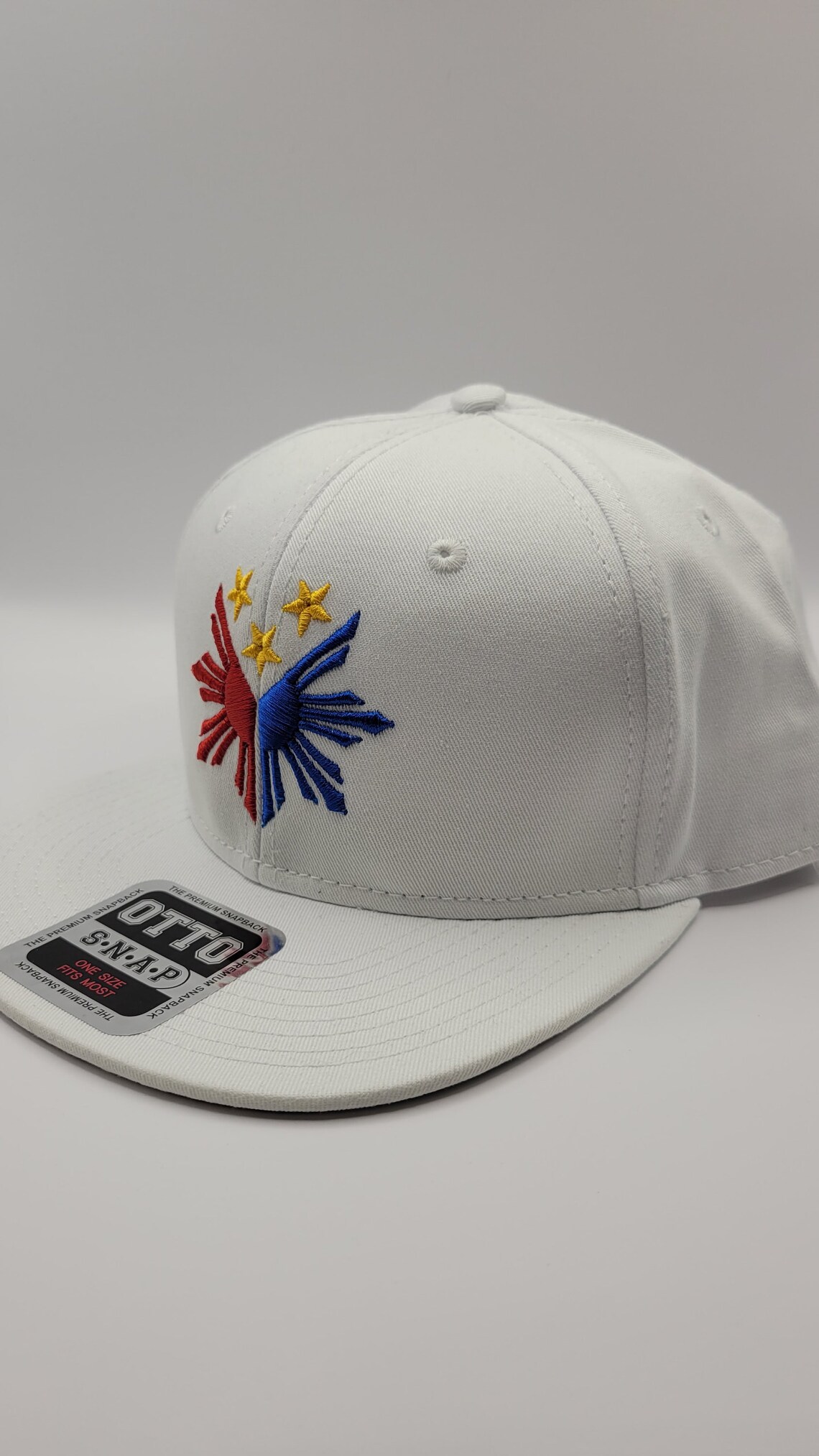 Phillipines Filipino Pinoy Flag Logo Fitted Hat Cap - Etsy