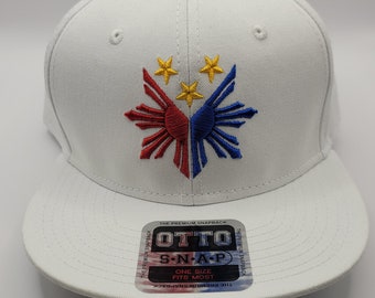 Filipino Pinoy Philippines Flag Logo Otto Cap Hat - Etsy