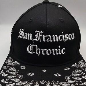 San Francisco Chronic 3D Puff Hat Cap - Etsy