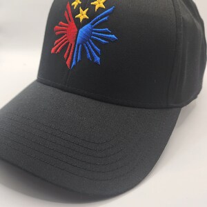 Phillipines Filipino Pinoy Flag Logo Unisex Otto Hat Baseball Cap ...