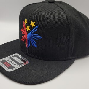 Phillipines Filipino Pinoy Flag Logo Hat Cap - Etsy