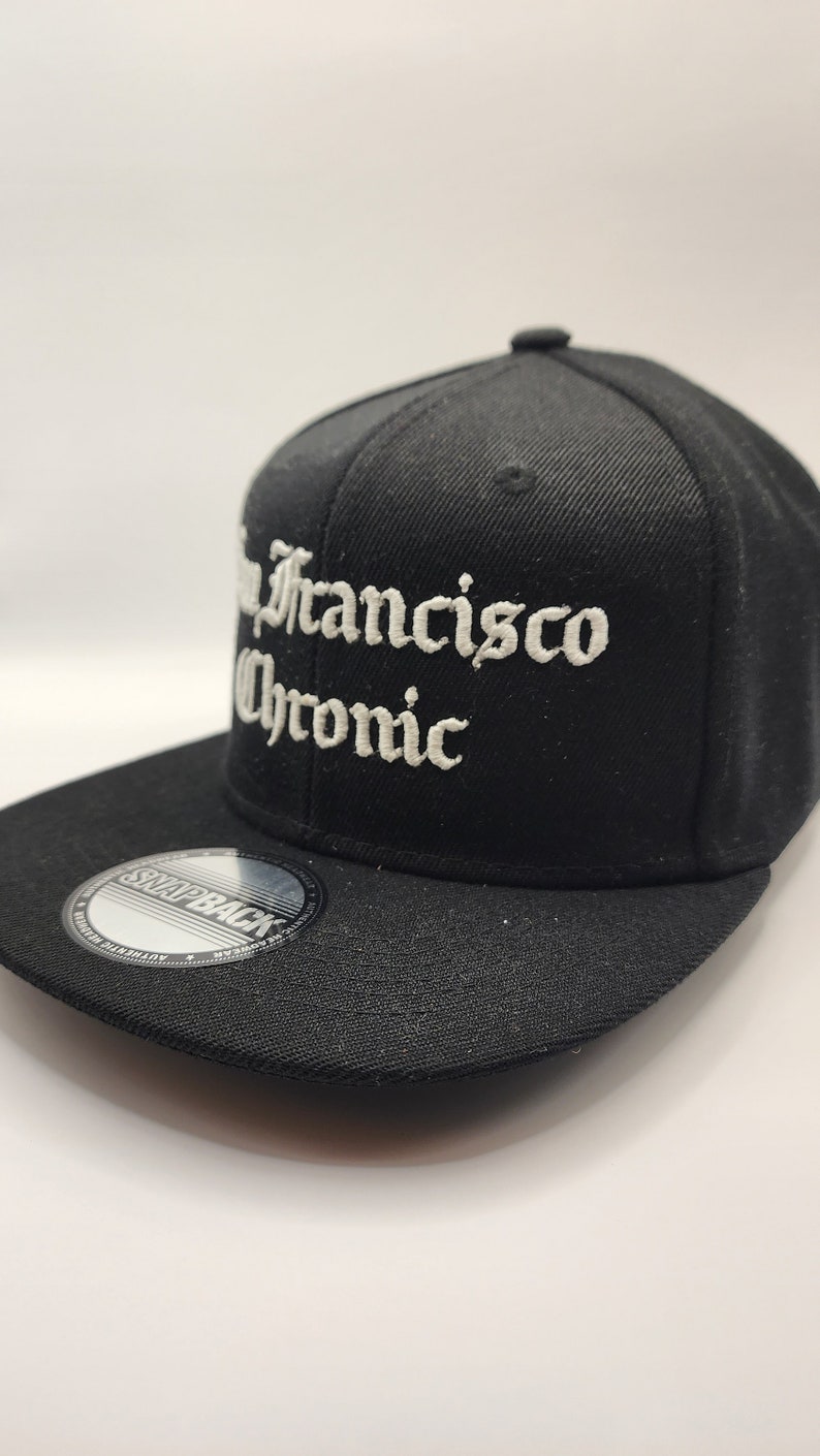 San Francisco Chronic 3D Puff Hat Cap - Etsy