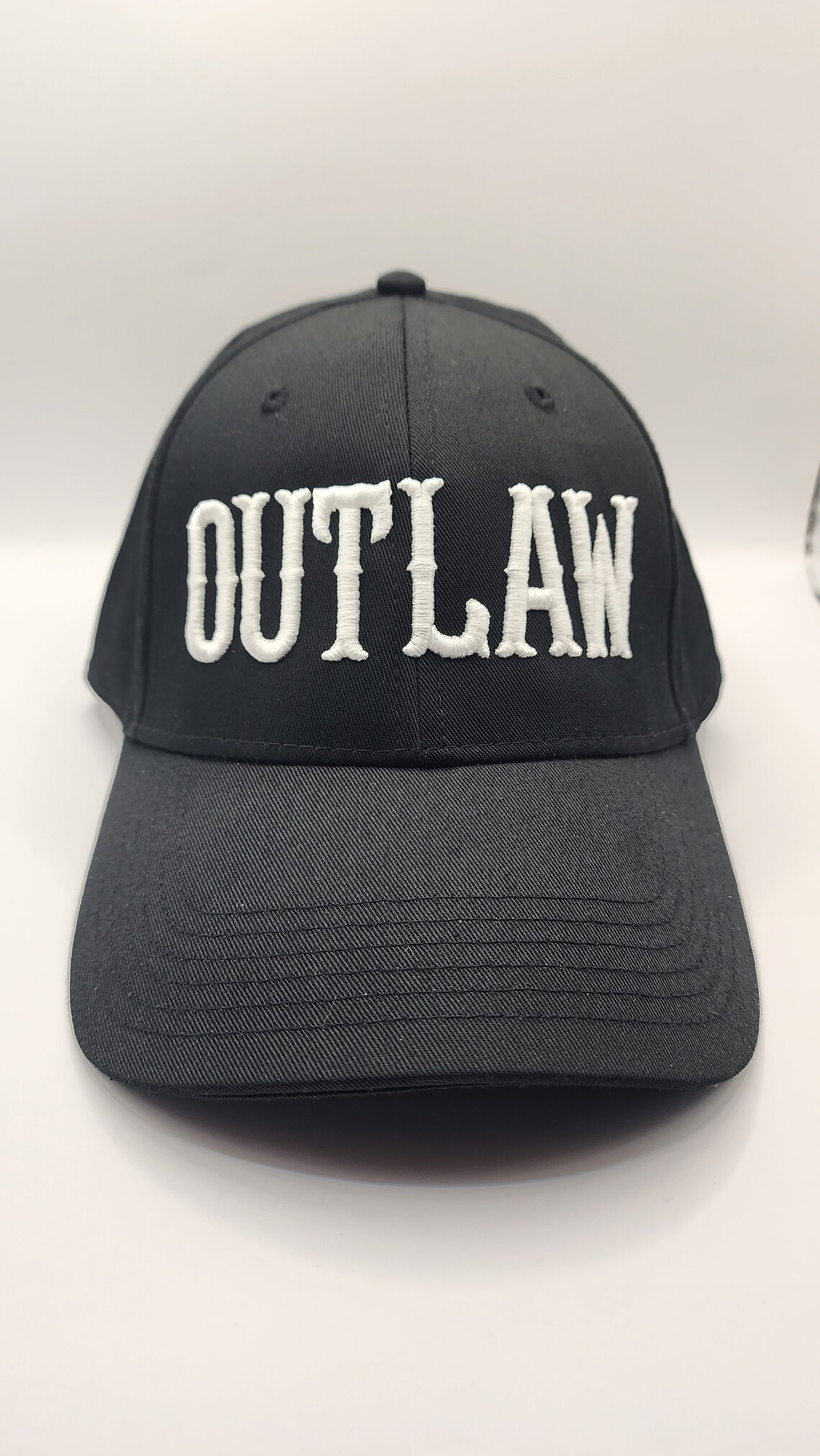 Outlaw 3D Puff Hat Cap - Etsy