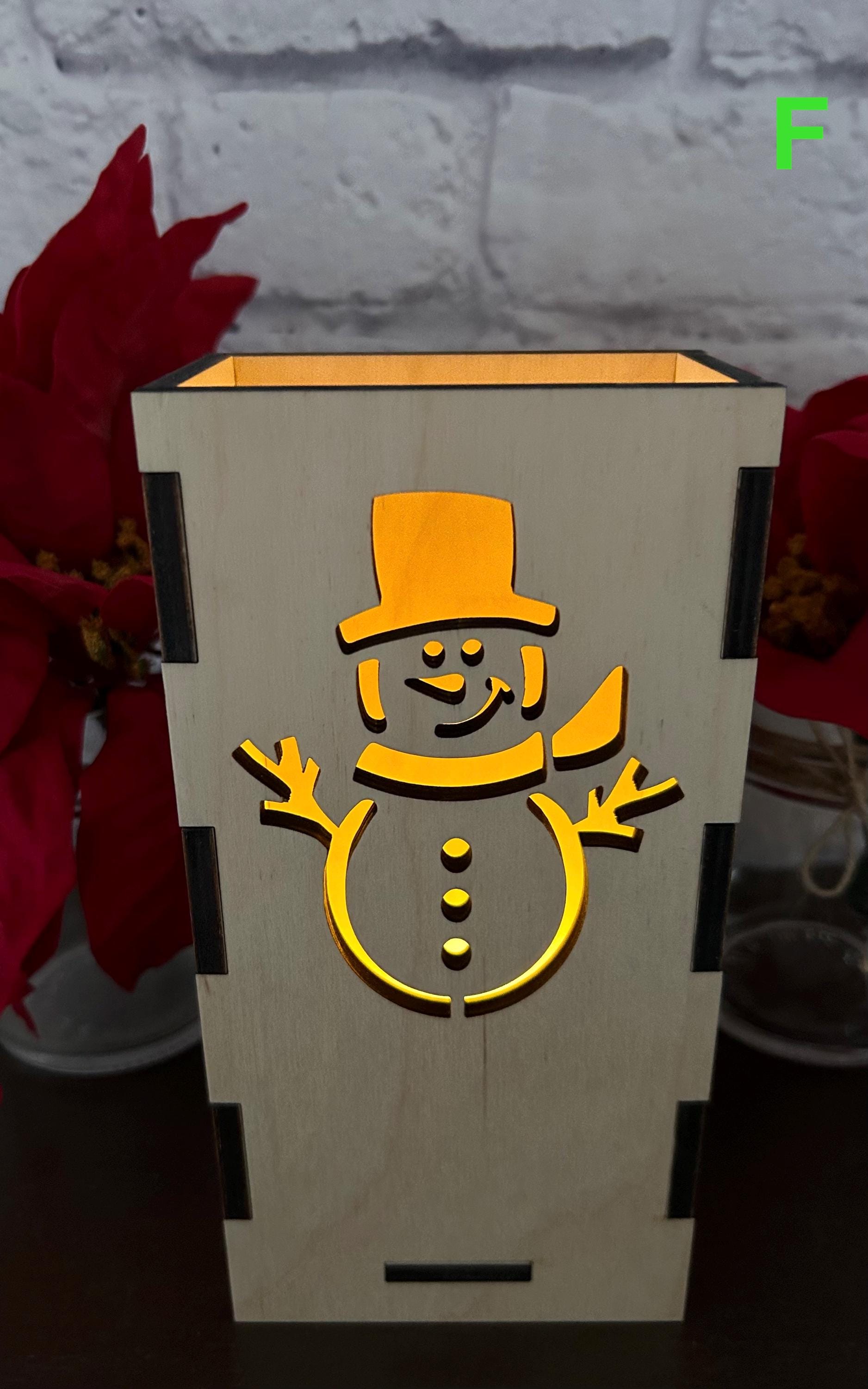 Christmas Luminaries, 10 Designs, Home Decor, Festive, Warm, Holiday ...