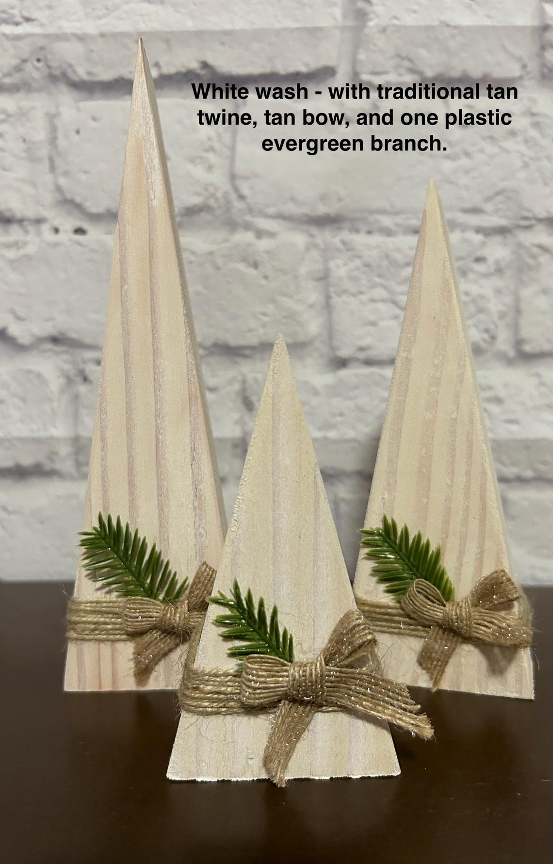 Decorated Christmas Tree Trio, Shelf Sitters, Festive Decor, Holiday ...