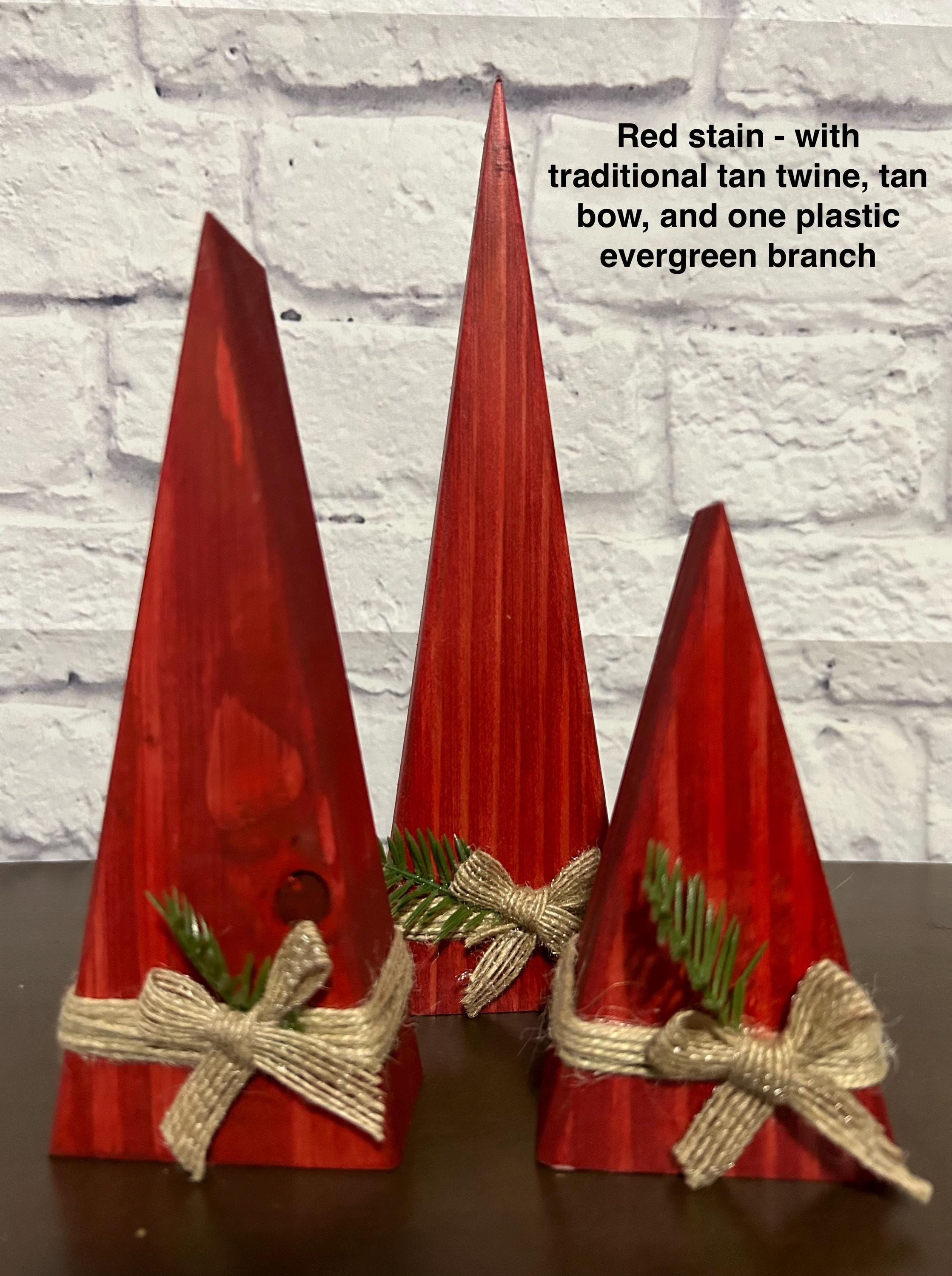Decorated Christmas Tree Trio, Shelf Sitters, Festive Decor, Holiday ...