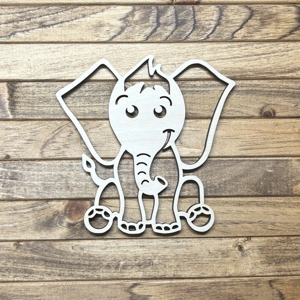 Elephant Cut Outs - Etsy