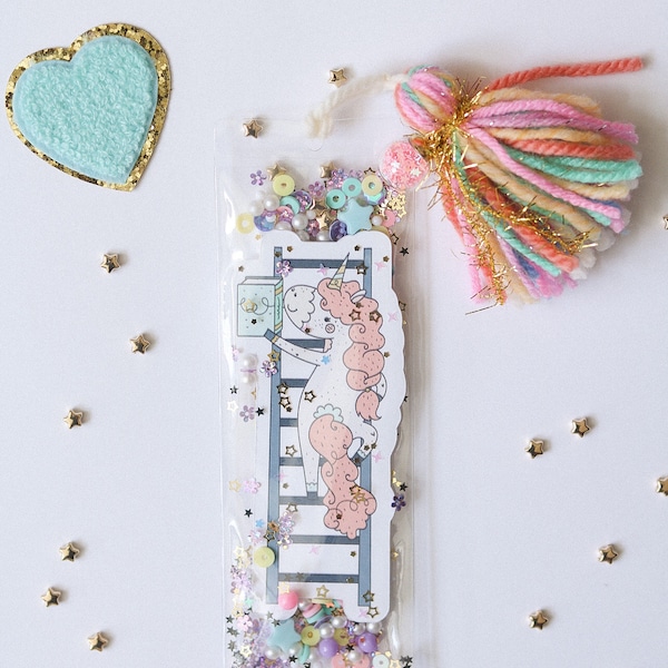 Unicorn Bookmark - Etsy