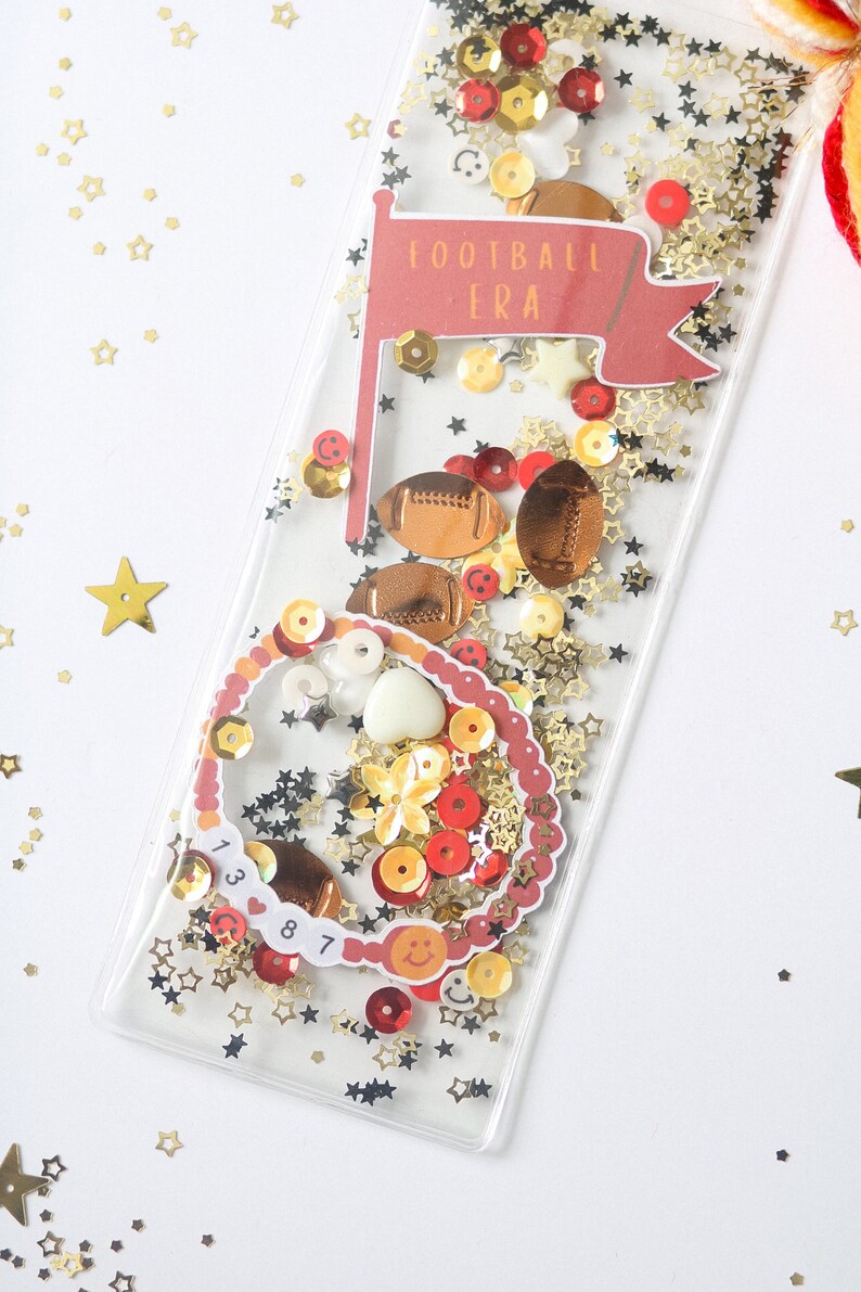 Football Bookmark Team Taylor's Boyfriend Chiefs Bookmark Shaker ...