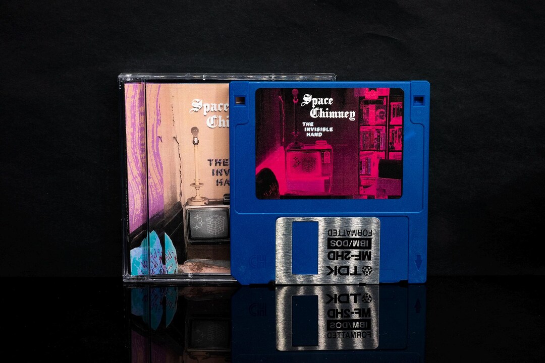 Space Chimney the Invisible Hand limited Edition Floppy Disk Vaporwave ...