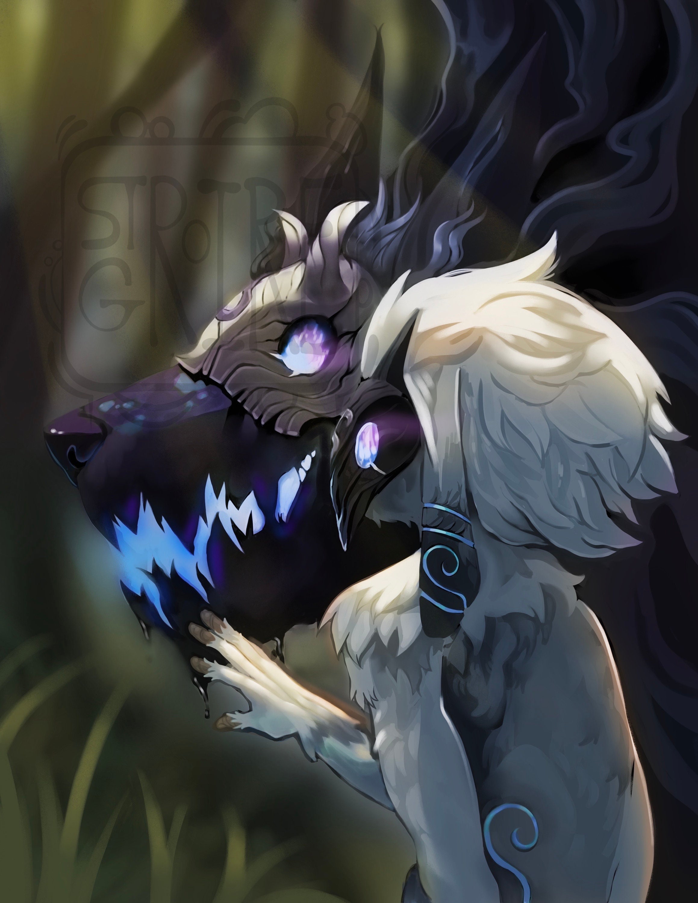 Kindred LOL Digital Art Print - Etsy