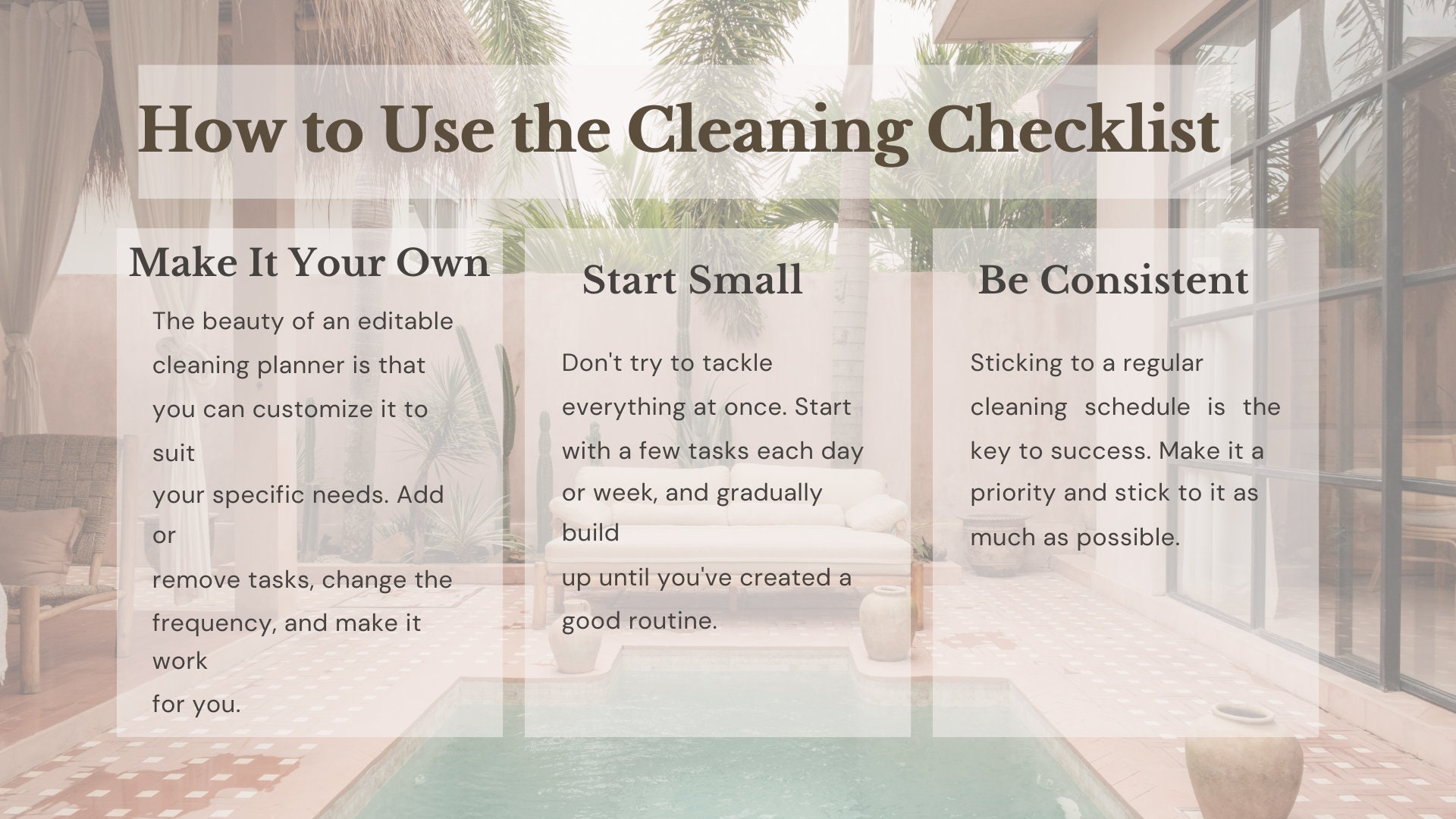 The Ultimate Editable Cleaning Planner: Tips, Tricks, and Tools for a ...