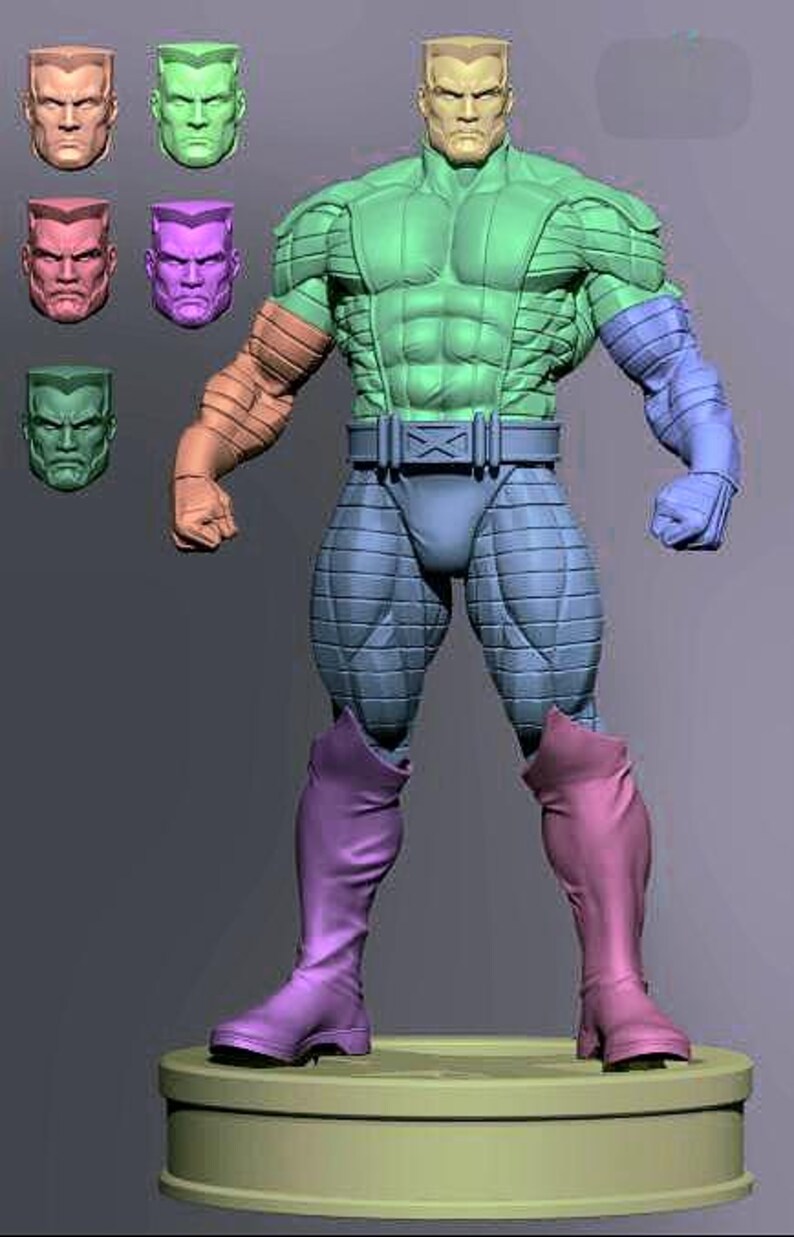 Colossus, 3D Print, Resin Statue, Collectibles, Mancave, Movies, Craft ...
