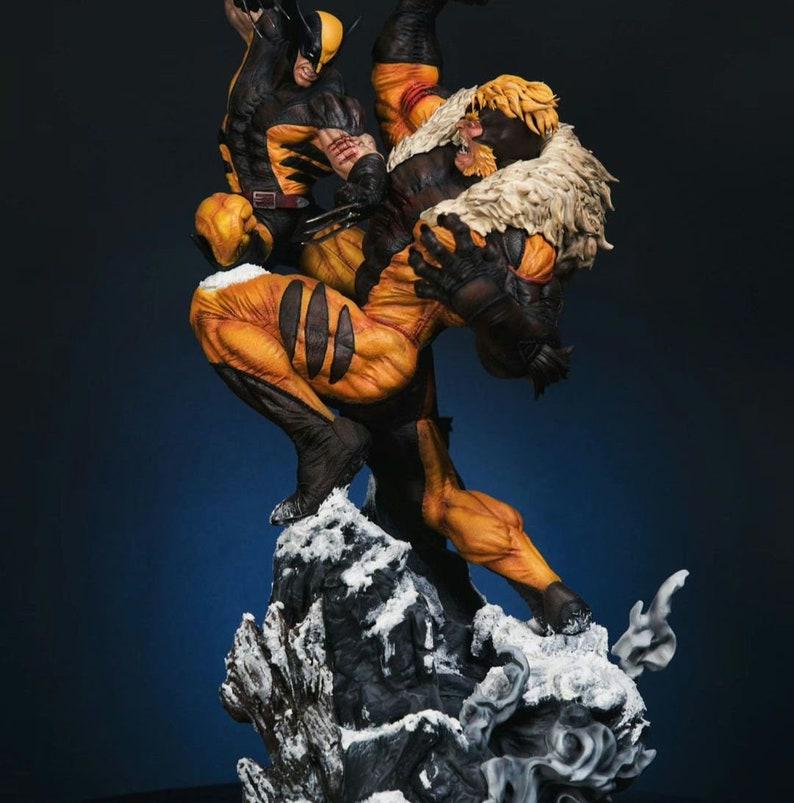 Wolverine, Sabertooth, 3D Print, Resin Statue, Collectibles ***READ ...
