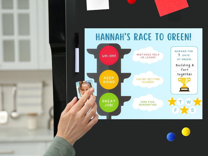 Editable Kids Behavior Chart: ADHD and Autism Habit Tracker and Weekly ...