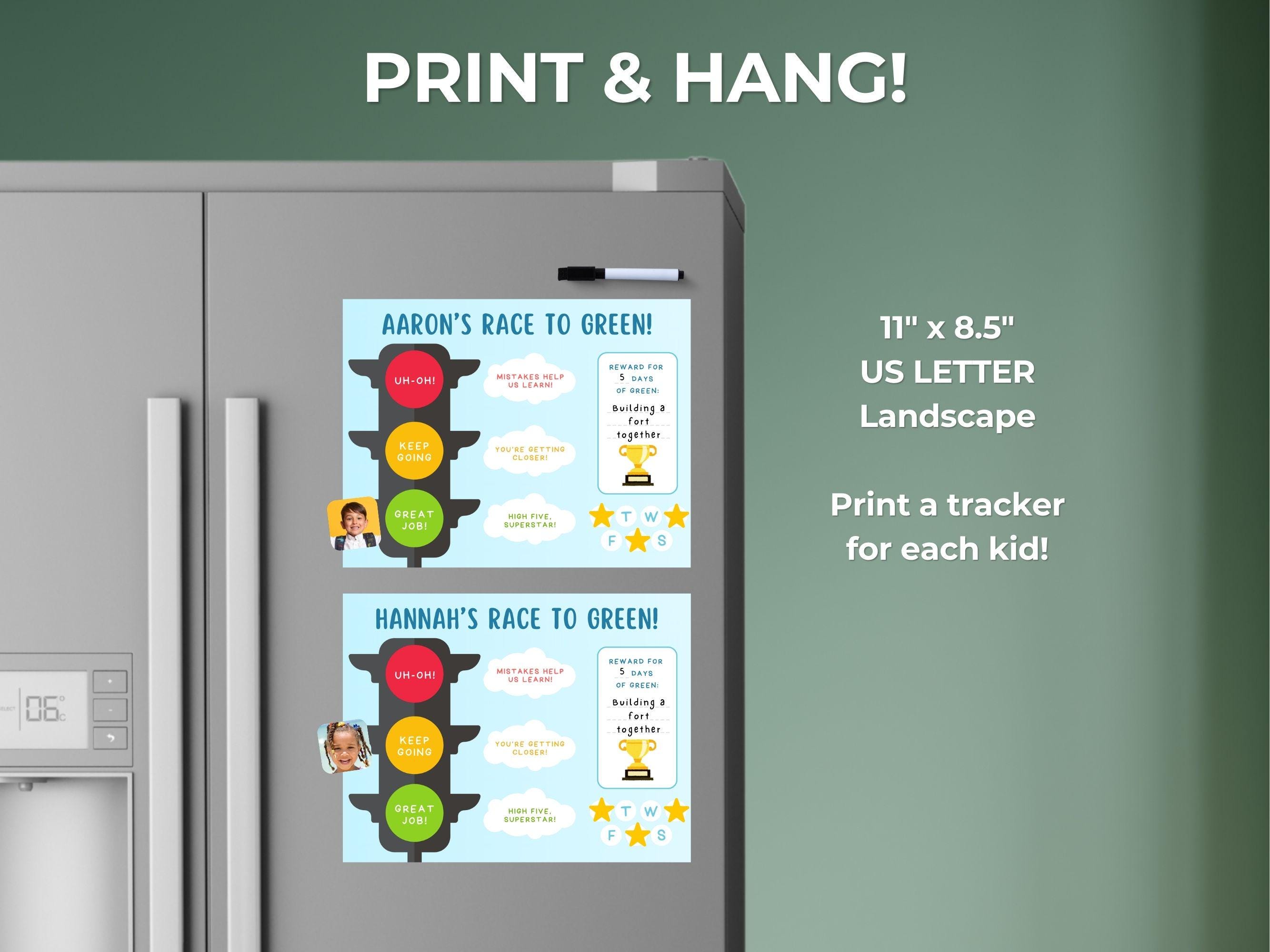 Editable Kids Behavior Chart: ADHD and Autism Habit Tracker and Weekly ...