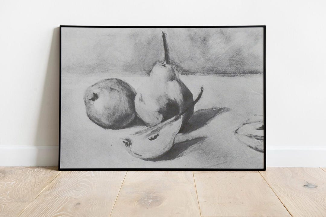 Printable Vintage Graphite Still Life Country Wall Art 521 - Etsy