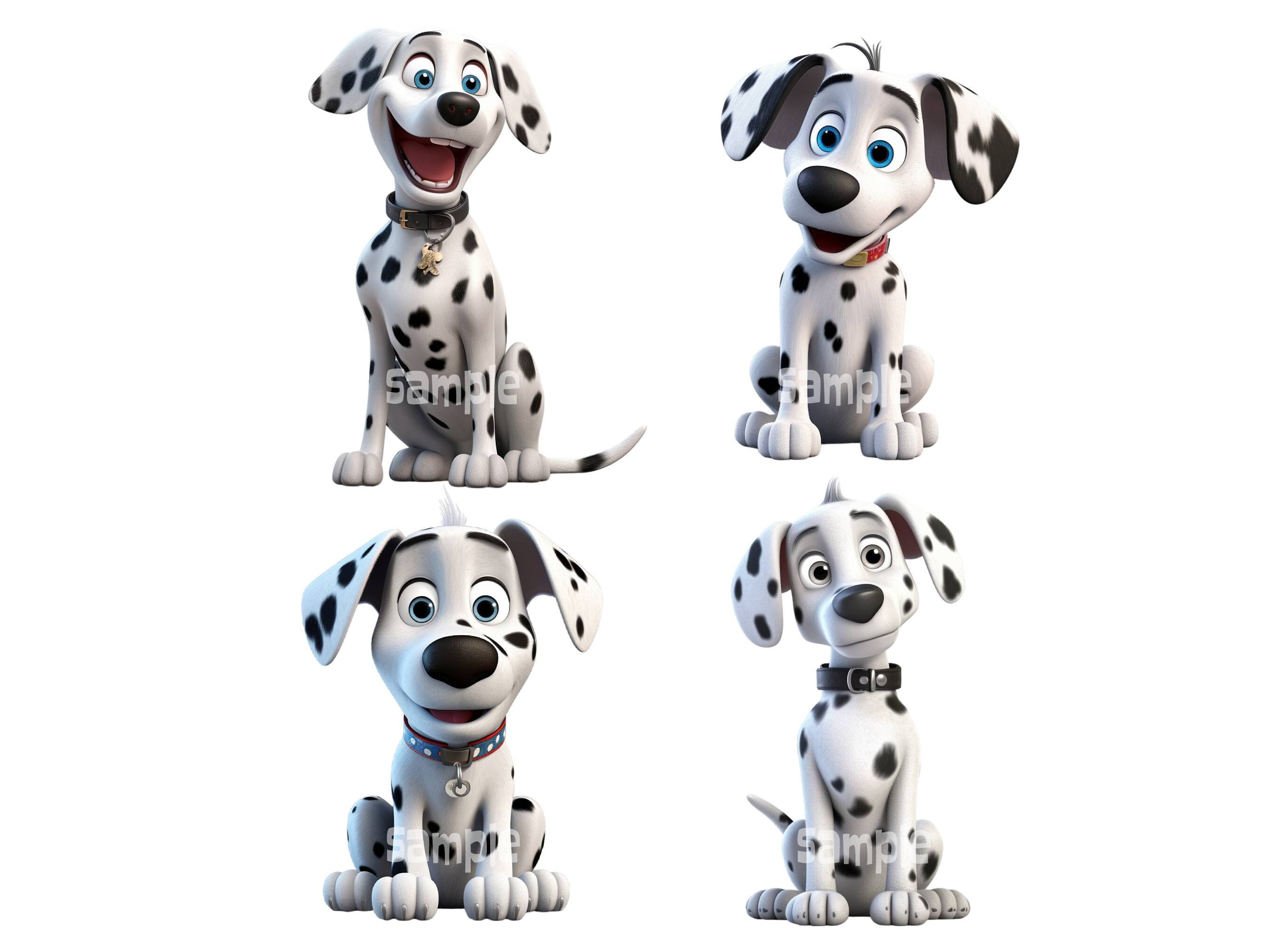Spotted Dog Clipart, Cute Dog Clipart, Dalmatian PNG, Dalmatian Clipart ...