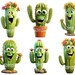Cactus Clipart Bundle, Cactus Clipart Graphics, Cactus Pot Png, Cactus ...