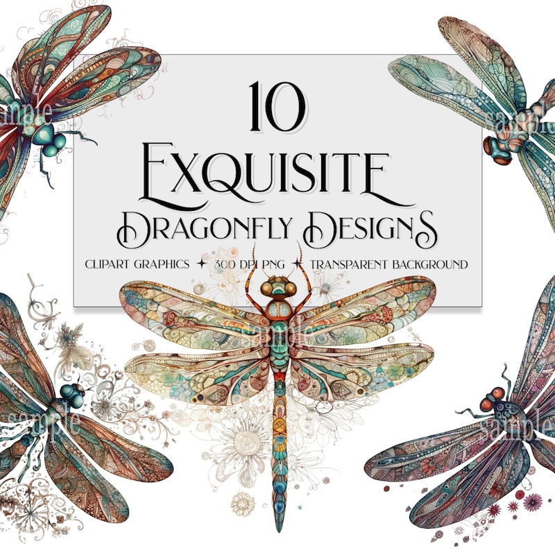 Dragonfly Designs - Etsy