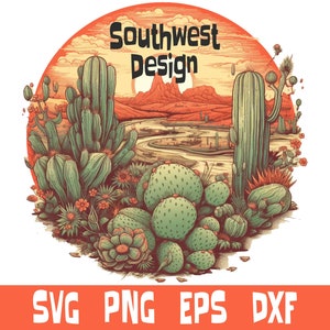 Cactus Clipart, Cactus Png, Cactus Svg, Desert Clipart, Desert Png ...