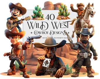 Png Western Clipart Cowboy Png Country Clipart Wild West - Etsy