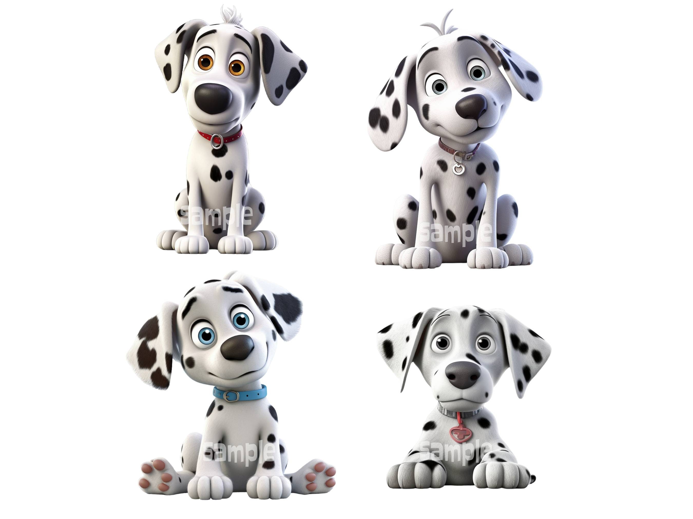Spotted Dog Clipart, Cute Dog Clipart, Dalmatian PNG, Dalmatian Clipart ...