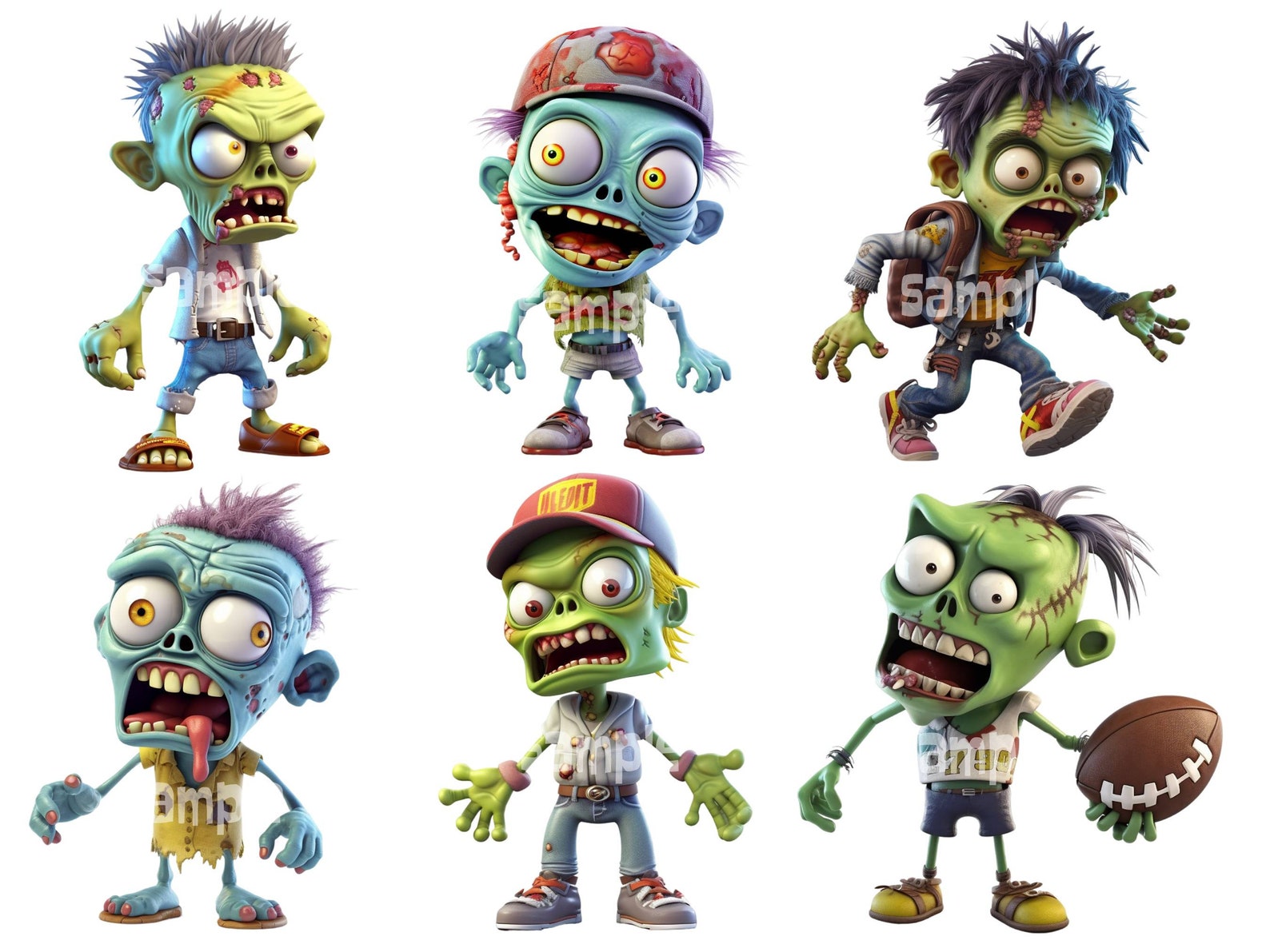 Zombie Clipart, Zombie PNG, Zombie Clipart, Horror Designs, Creepy ...