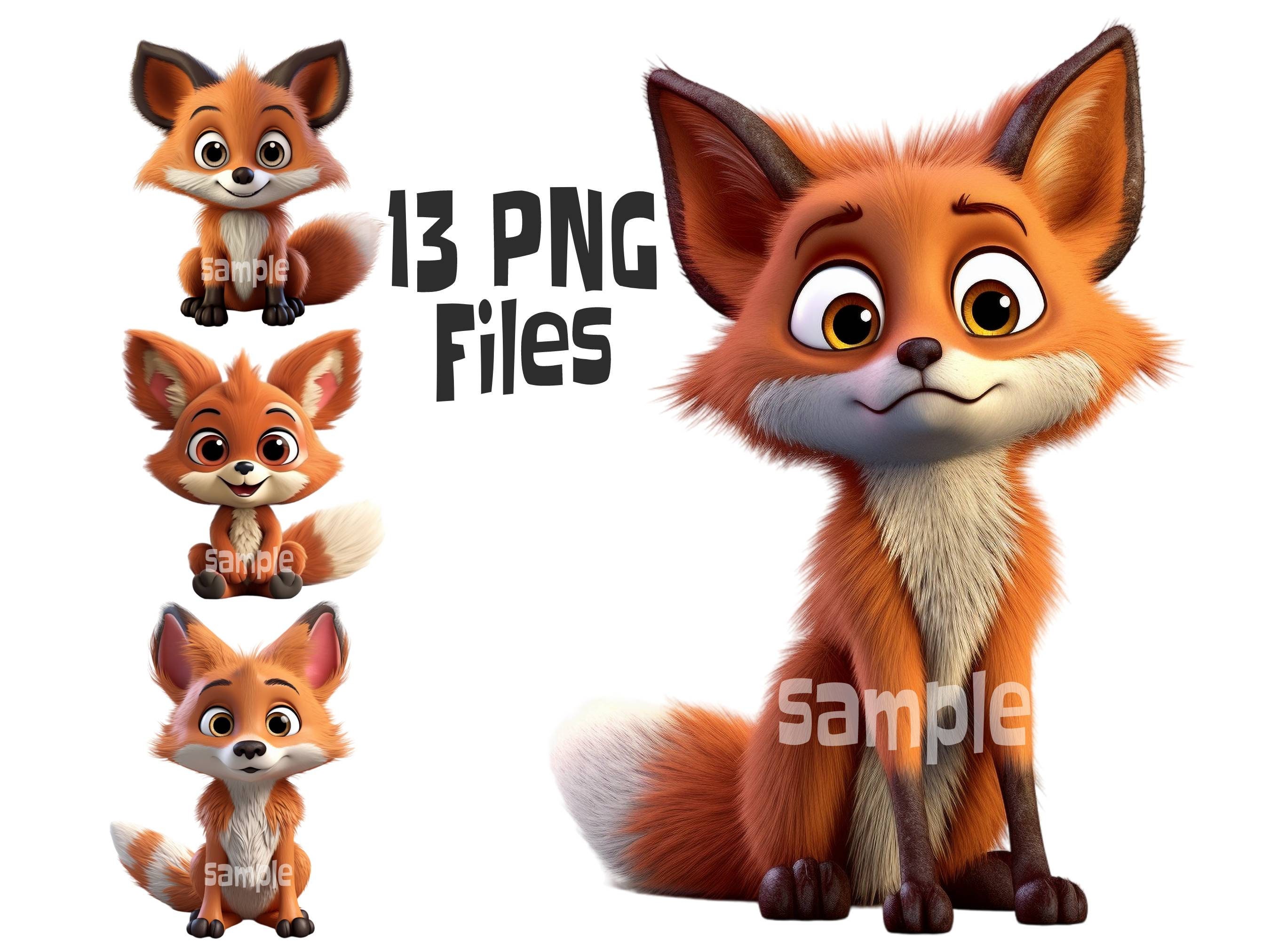 Sweet Fox PNG, Fox Clipart, Fox Png, Wildflower Cute Fox Tshirt, Cozy ...